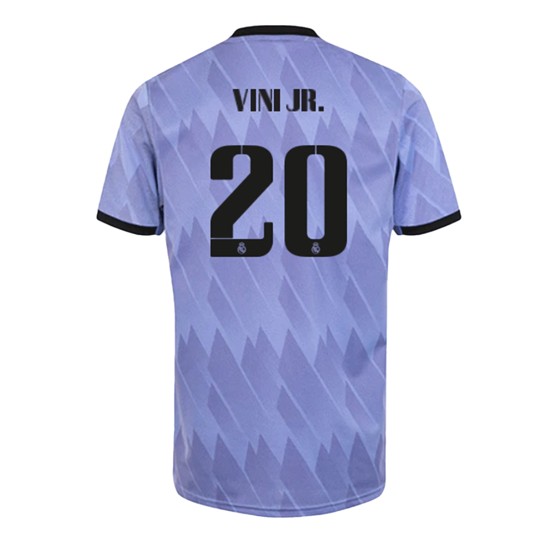 VINI JR. #20 Real Madrid Football Shirt Away 2022/23